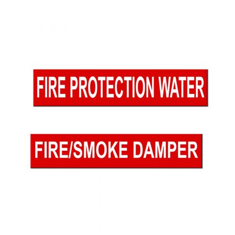 Fire Fighting Equipment Pipe Markers - Alyamitech