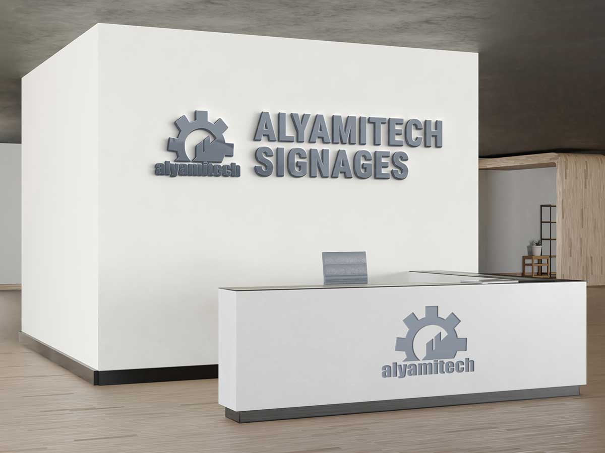 Indoor Signage Supplier Saudi Arabia - Alyamitech