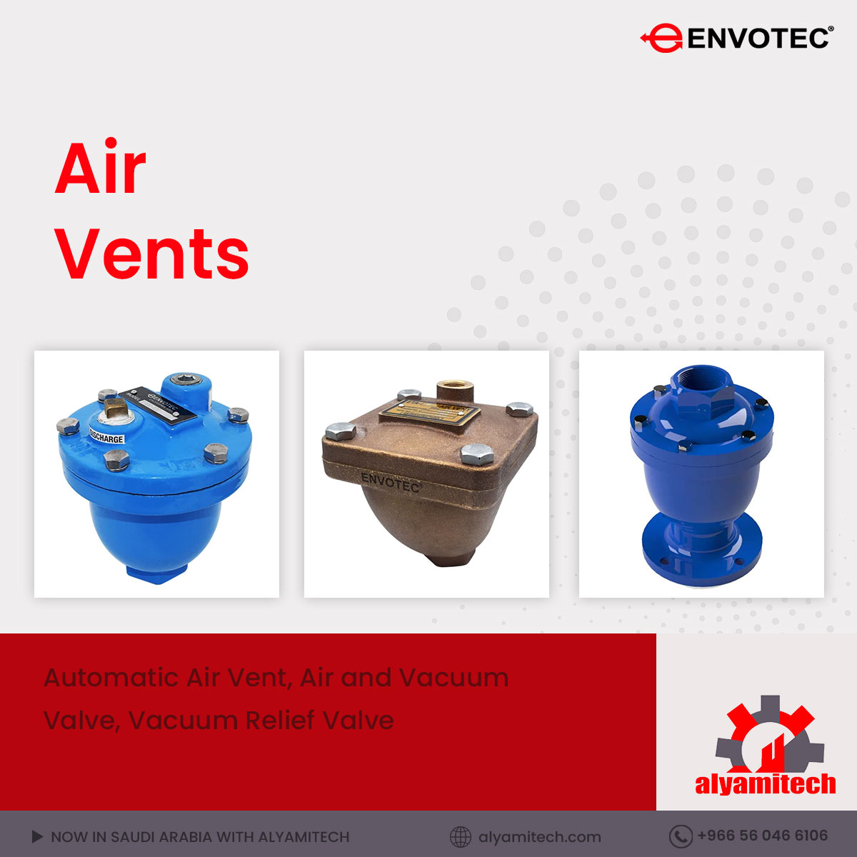 Envotec Products Saudi Arabia - Alyamitech
