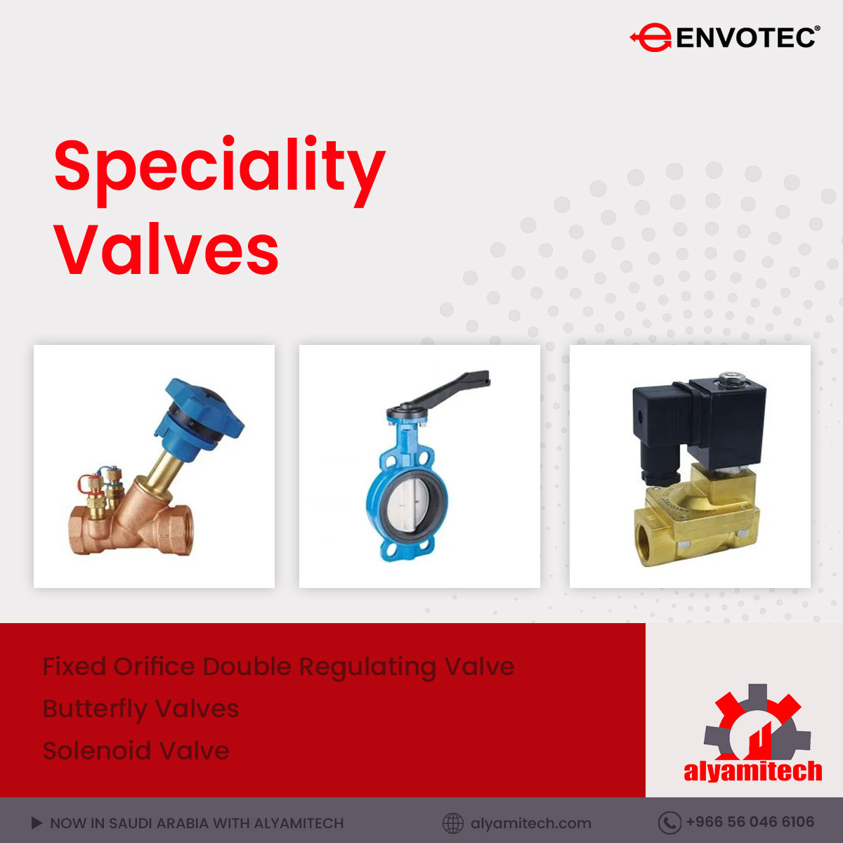 Envotec Products Saudi Arabia - Alyamitech